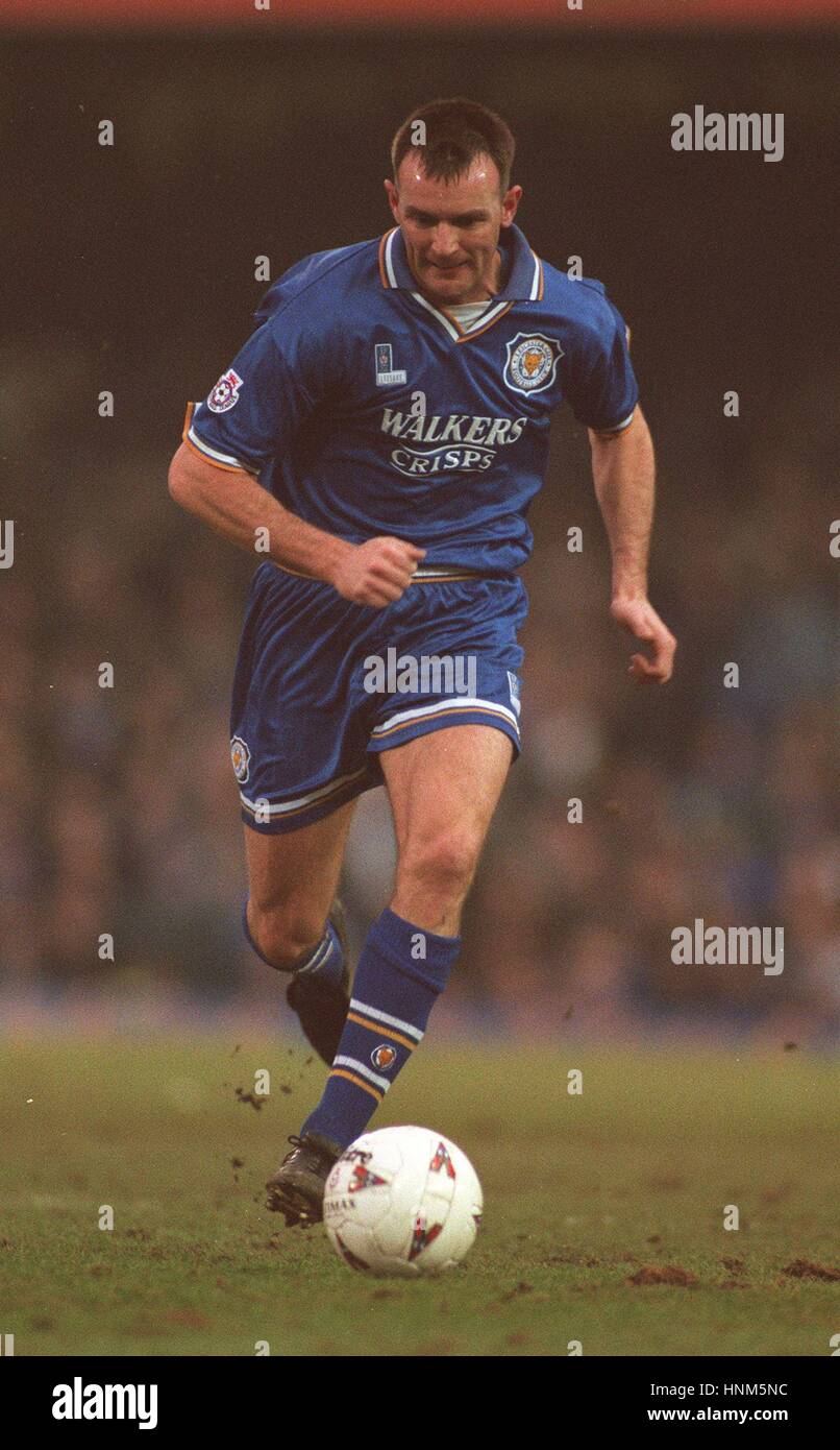 MIKE WHITLOW LEICESTER CITY FC 23 January 1996 Stock Photo - Alamy