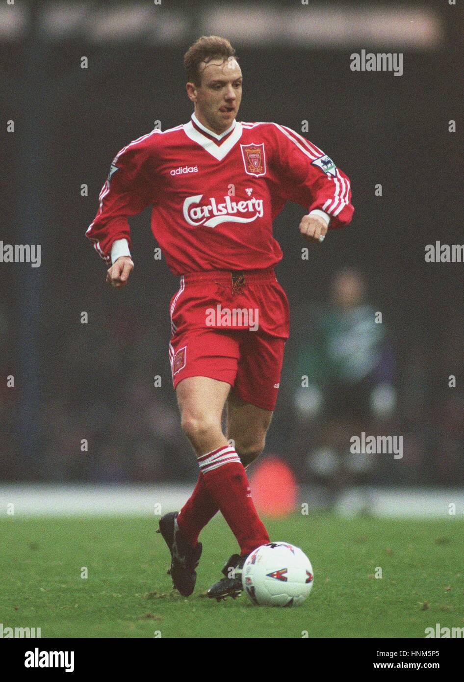ROB JONES LIVERPOOL FC 24 January 1996 Stock Photo - Alamy