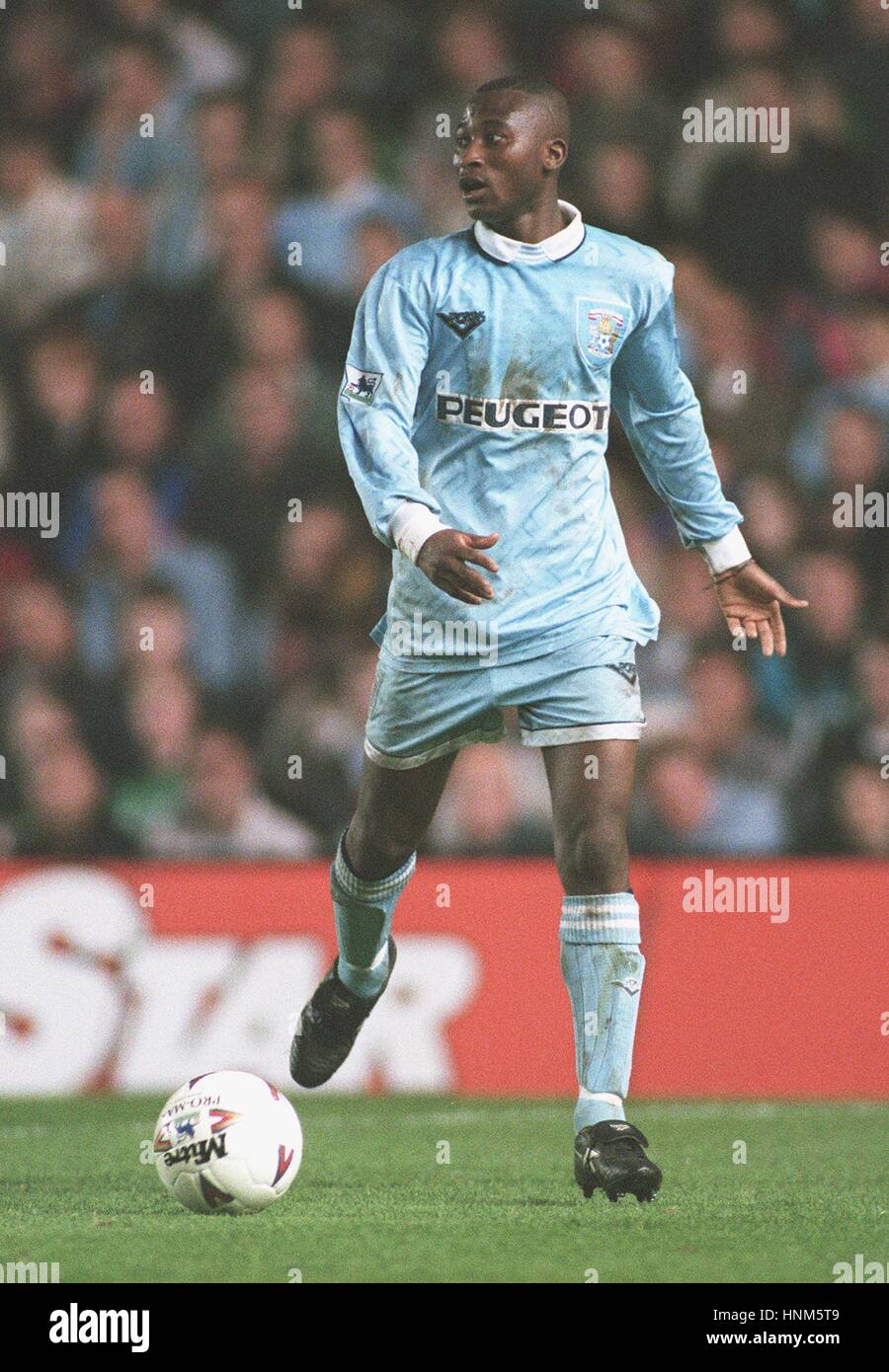 PETER NDLOVU COVENTRY CITY FC 31 January 1996 Stock Photo - Alamy