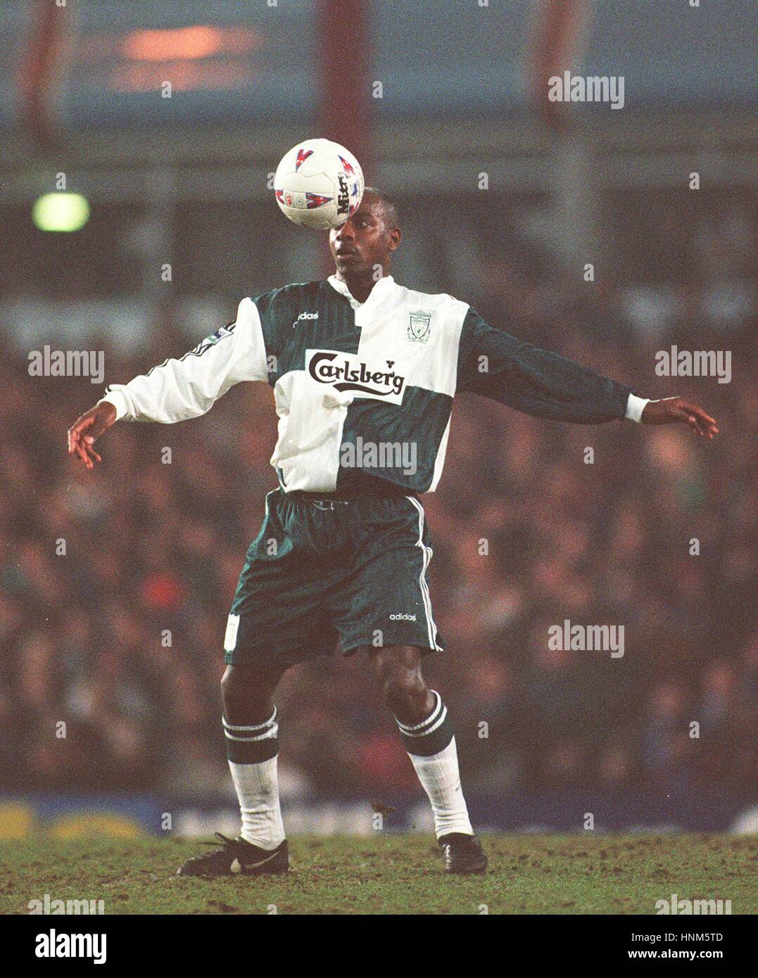 MICHAEL THOMAS LIVERPOOL FC 01 February 1996 Stock Photo - Alamy