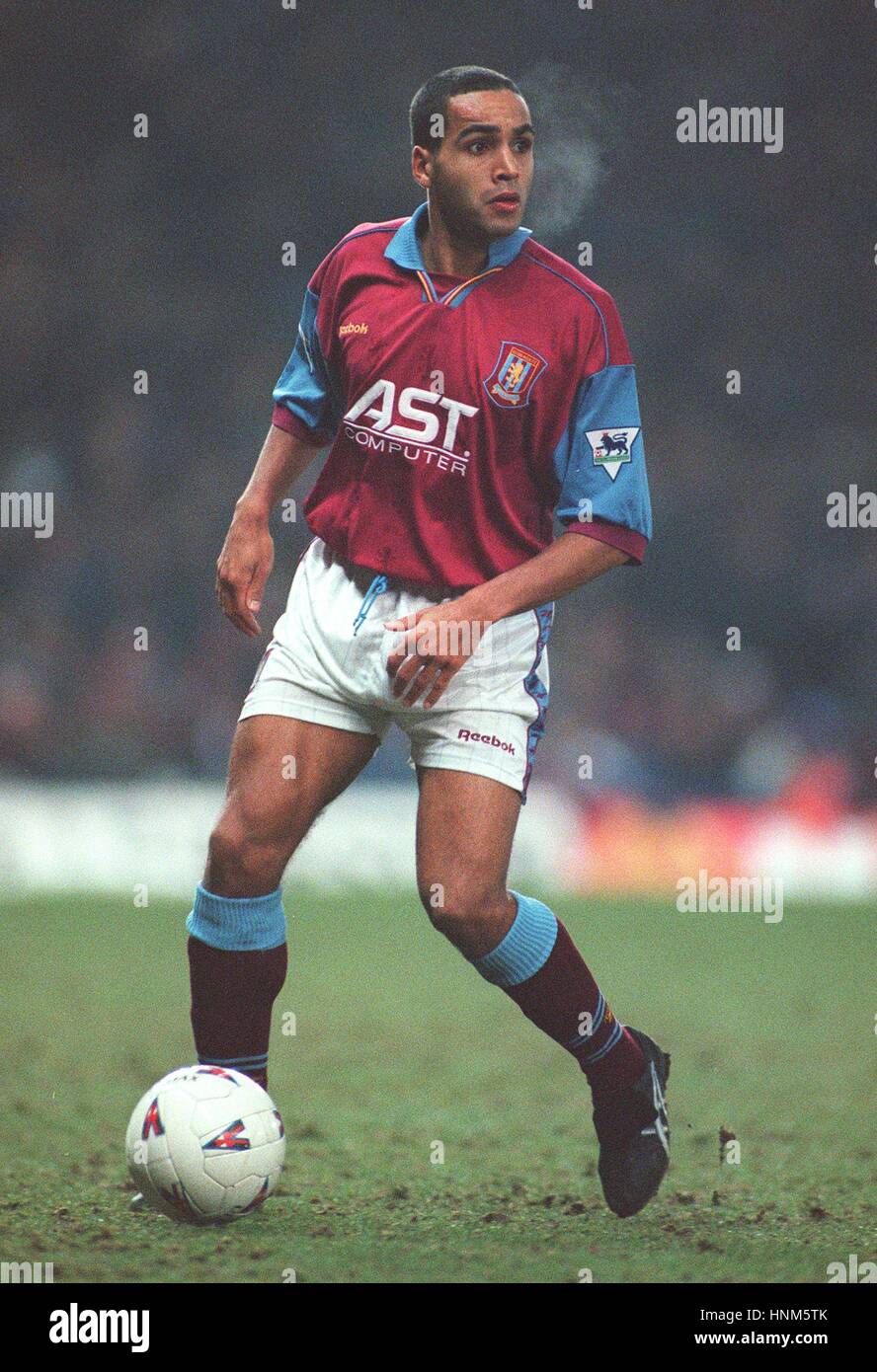 GARY CHARLES ASTON VILLA FC 01 February 1996 Stock Photo - Alamy