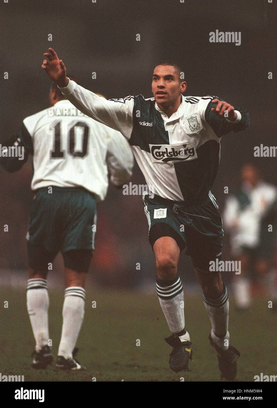 STAN COLLYMORE LIVERPOOL FC 05 February 1996 Stock Photo - Alamy