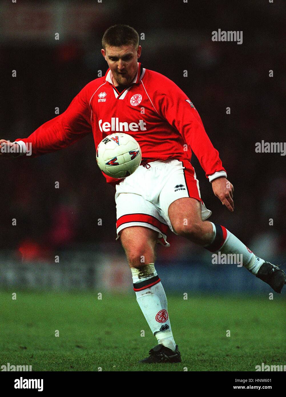 JAMIE POLLOCK MIDDLESBROUGH FC 13 February 1996 Stock Photo - Alamy