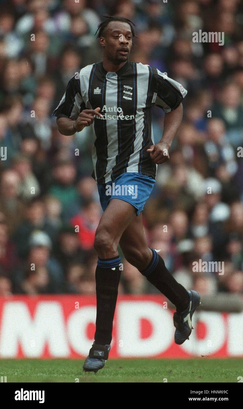 KEVIN FRANCIS BIRMINGHAM CITY FC 27 February 1996 Stock Photo - Alamy