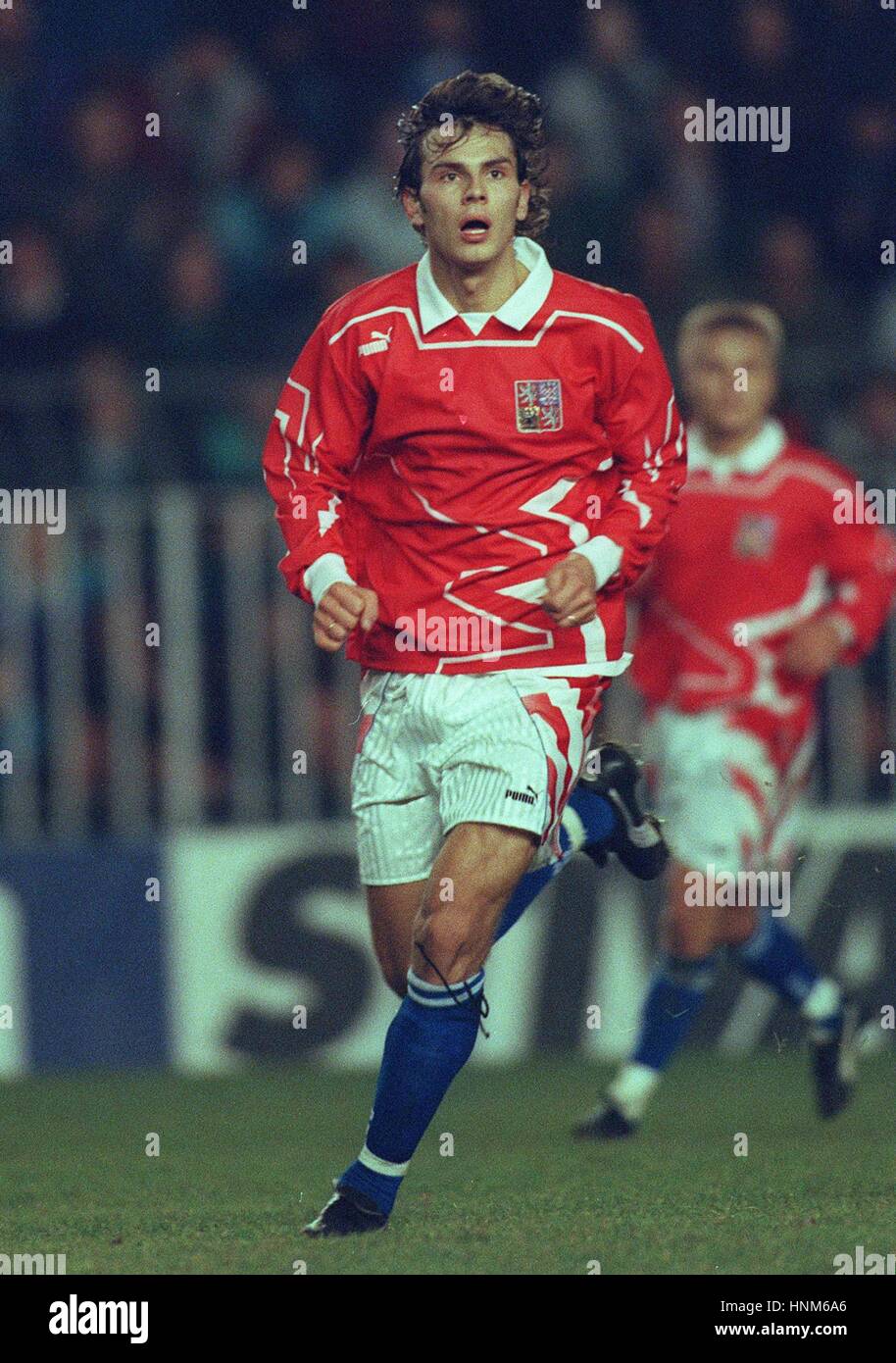 PATRIK BERGER CZECH REPUBLIC & LIVERPOOL FC 11 May 1996 Stock Photo - Alamy