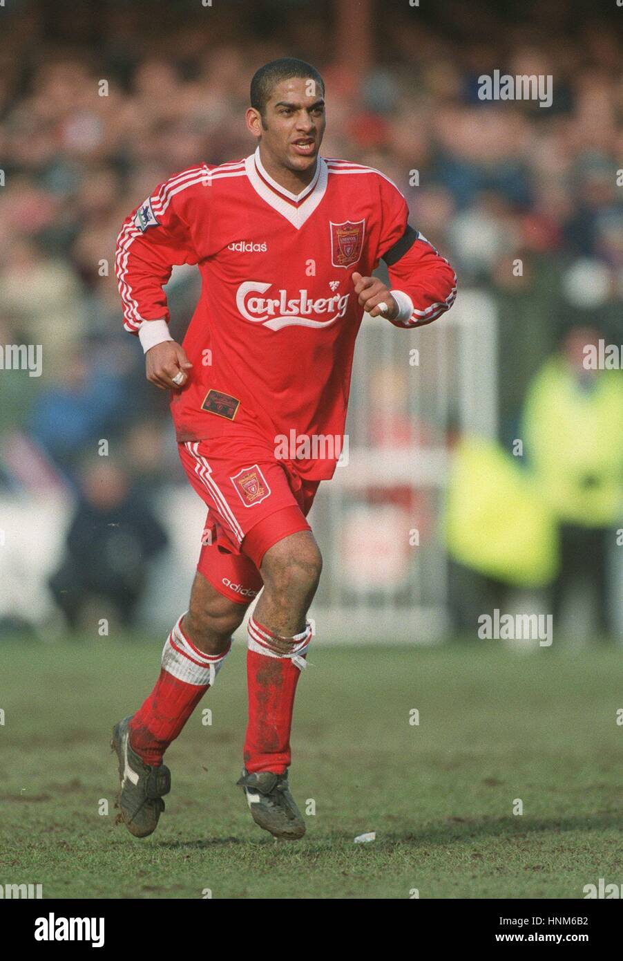 PHIL BABB LIVERPOOL FC 20 February 1996 Stock Photo - Alamy