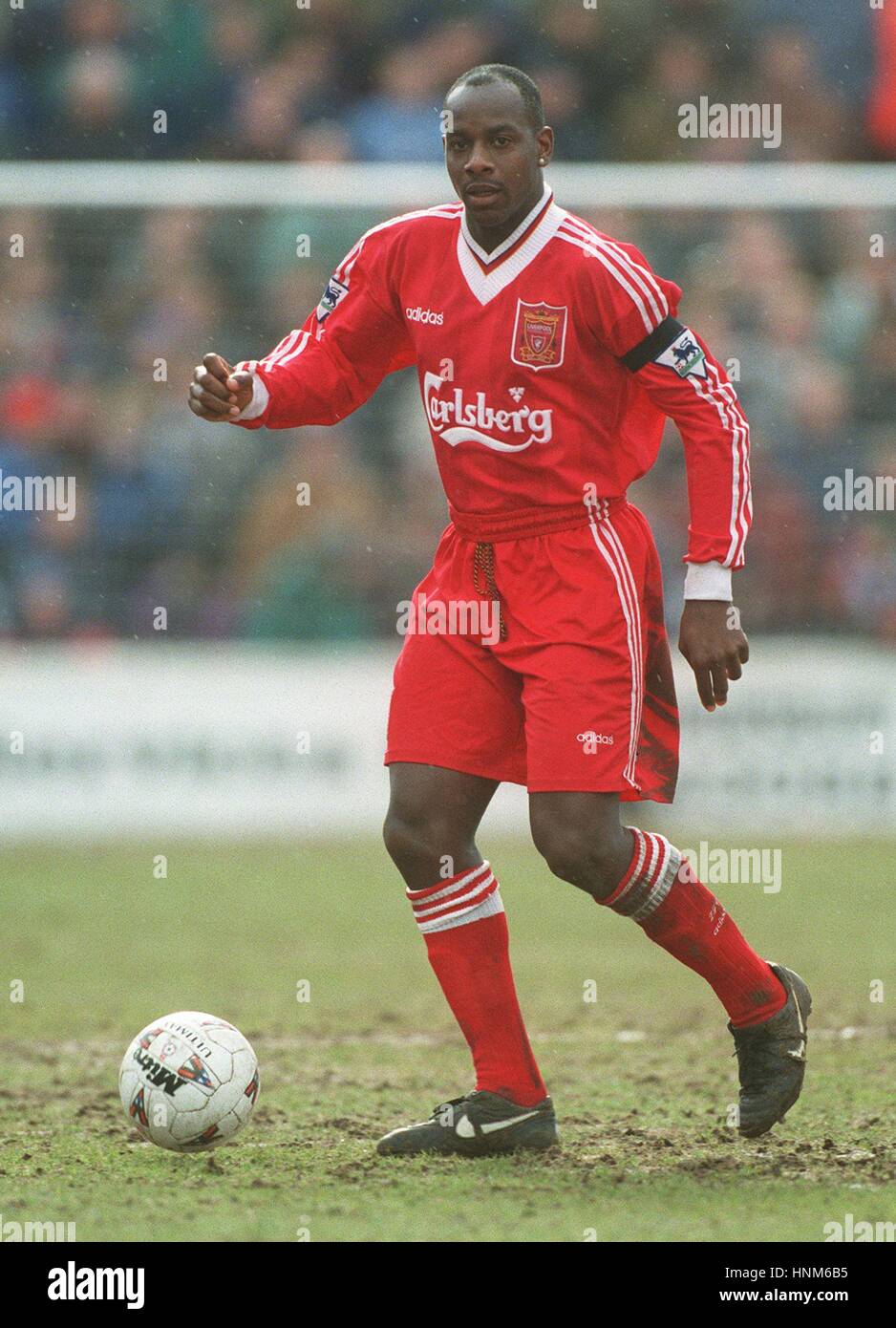 MICHAEL THOMAS LIVERPOOL FC 20 February 1996 Stock Photo - Alamy