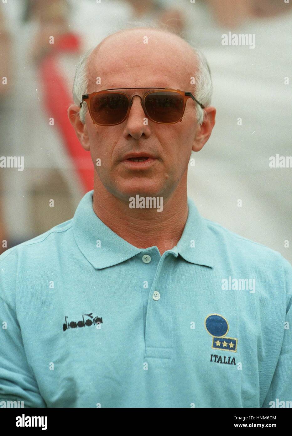 ARRIGO SACCHI ITALIAN MANAGER 28 February 1996 Stock Photo - Alamy