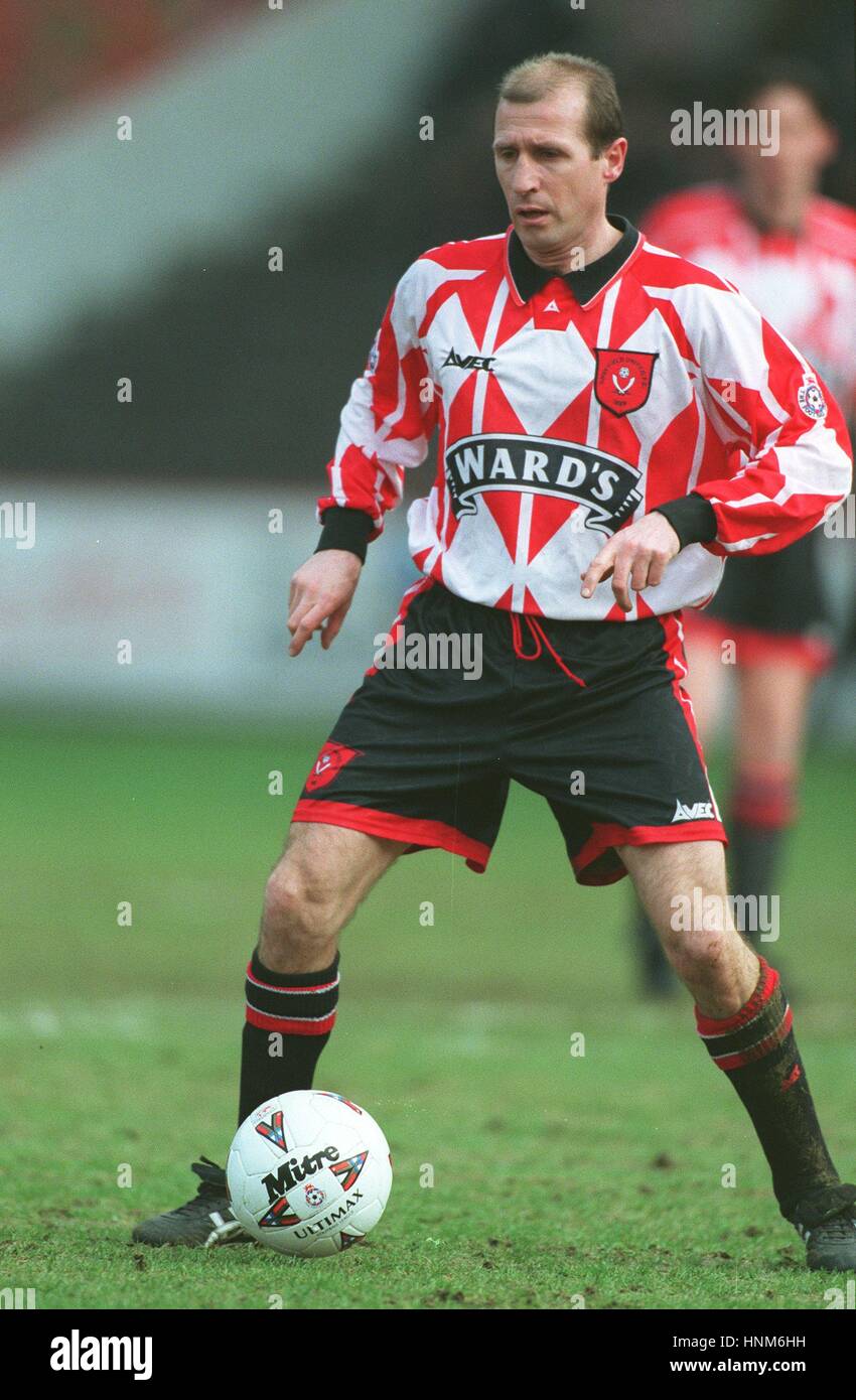 GORDON COWANS SHEFFIELD UNITED FC 10 March 1996 Stock Photo - Alamy