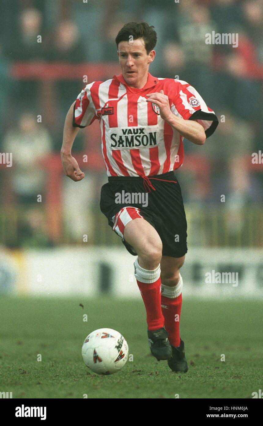MARTIN SCOTT SUNDERLAND FC 11 March 1996 Stock Photo - Alamy