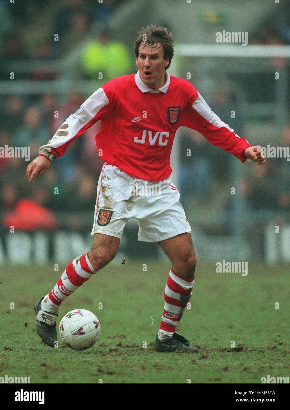 PAUL MERSON ARSENAL FC 19 March 1996 Stock Photo - Alamy