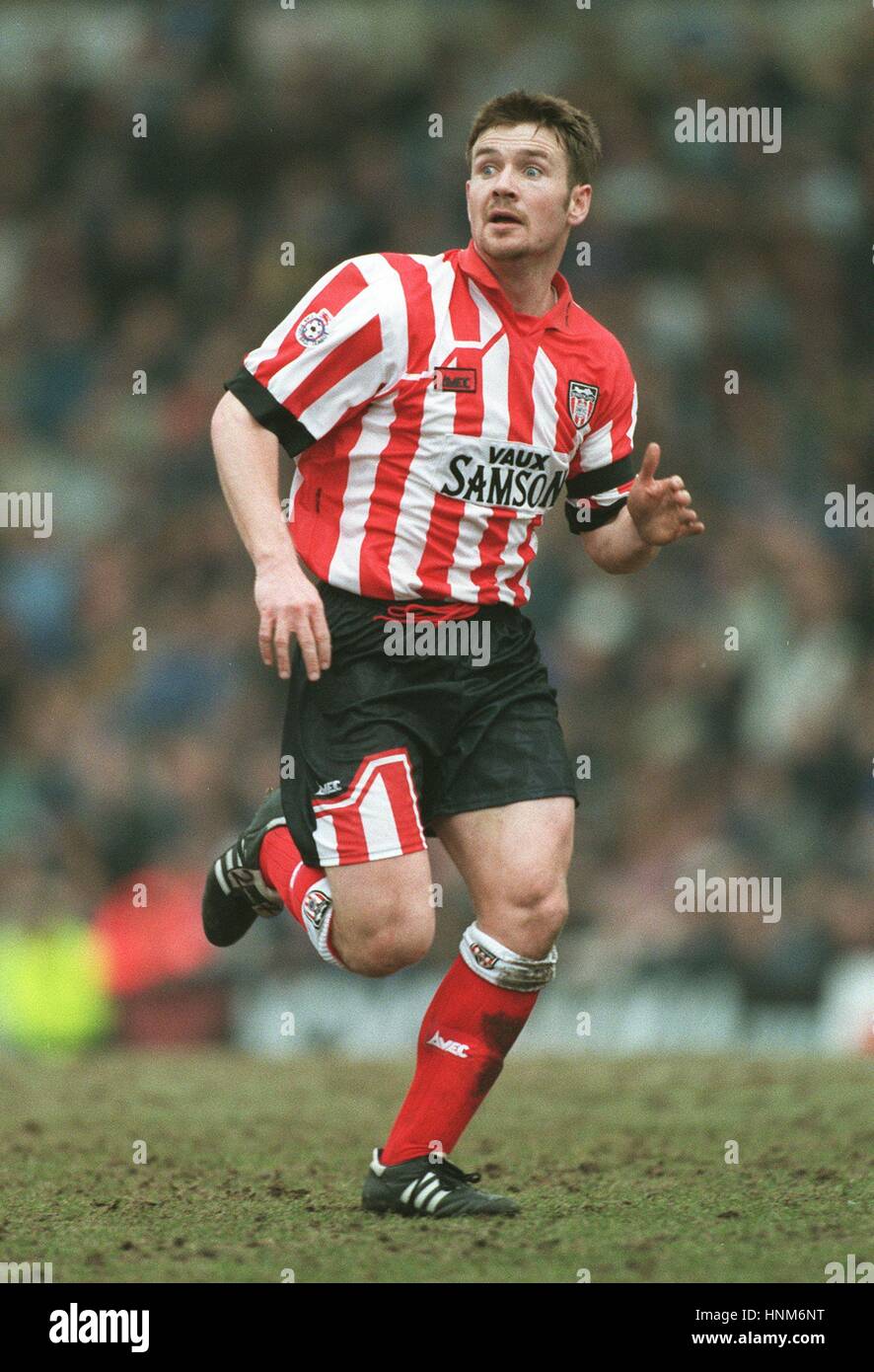 CRAIG RUSSELL SUNDERLAND FC 19 March 1996 Stock Photo - Alamy