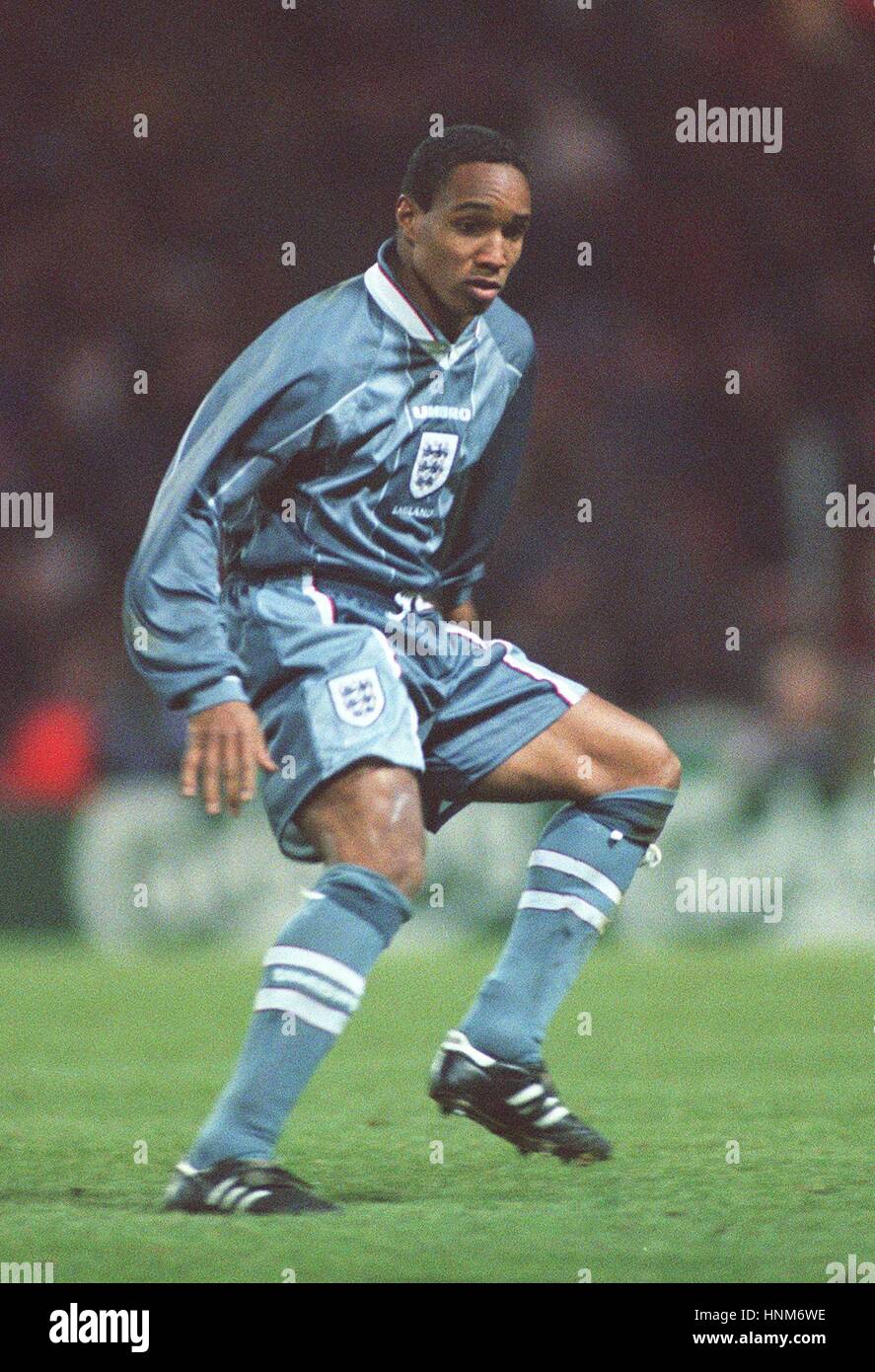 PAUL INCE ENGLAND & INTER MILAN FC 01 April 1996 Stock Photo - Alamy