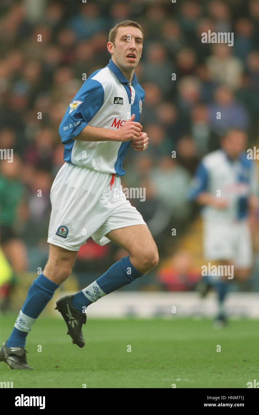 JASON WILCOX BLACKBURN ROVERS FC 04 April 1996 Stock Photo - Alamy