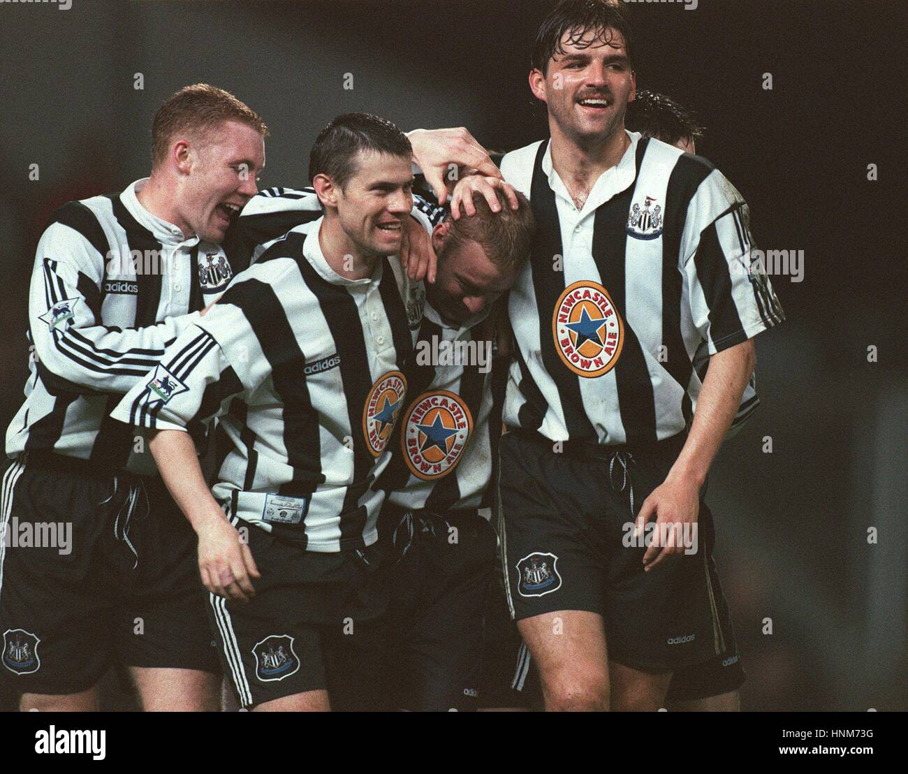 DAVID BATTY ALBERT LEE WATSON NEWCASTLE UNITED FC 09 April 1996 Stock ...