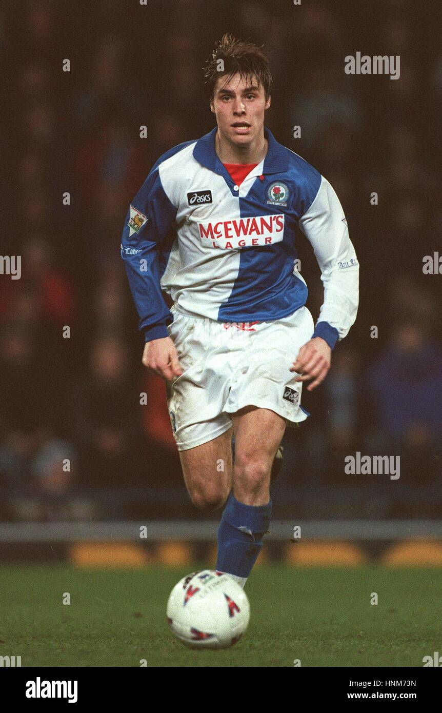 GARY FLITCROFT BLACKBURN ROVERS FC 09 April 1996 Stock Photo - Alamy