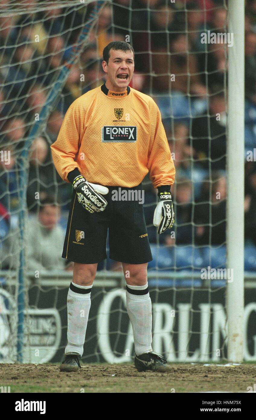 NEIL SULLIVAN WIMBLEDON FC 10 April 1996 Stock Photo - Alamy