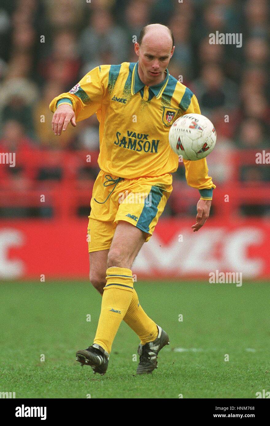 STEVE AGNEW SUNDERLAND FC 15 April 1996 Stock Photo - Alamy