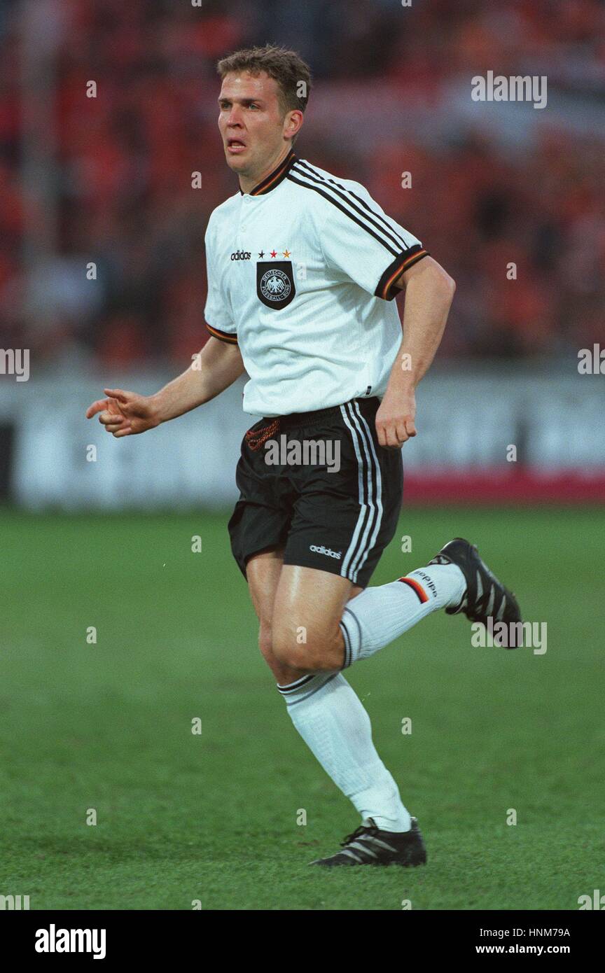 OLIVER BIERHOFF GERMANY & UDINESE 26 April 1996 Stock Photo - Alamy