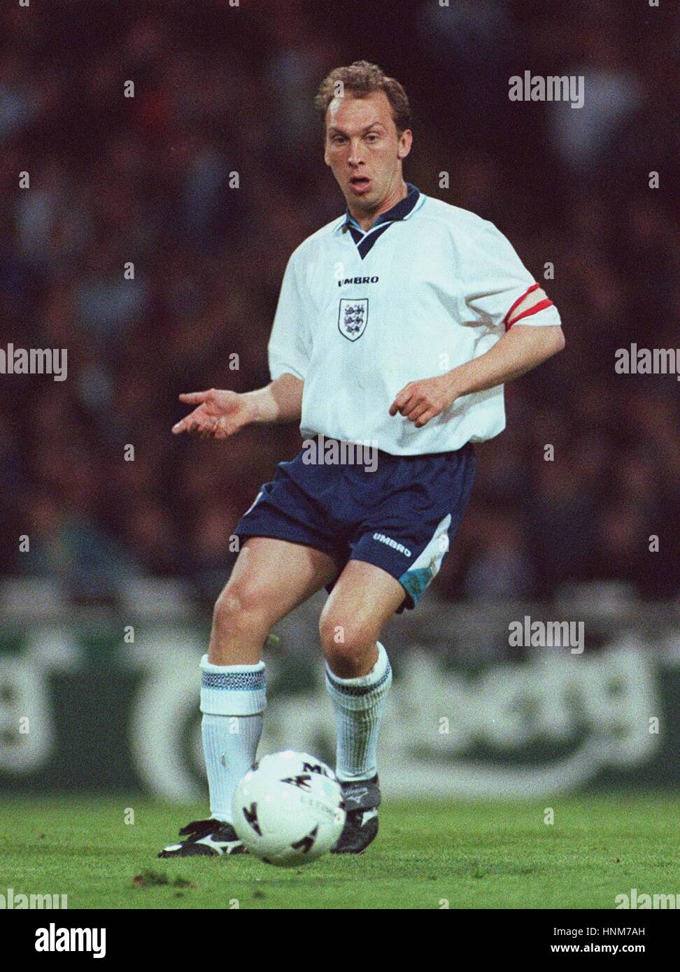 DAVID PLATT ENGLAND & ARSENAL FC 29 April 1996 Stock Photo - Alamy