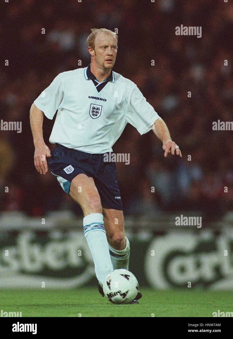MARK WRIGHT ENGLAND & LIVERPOOL FC 29 April 1996 Stock Photo - Alamy