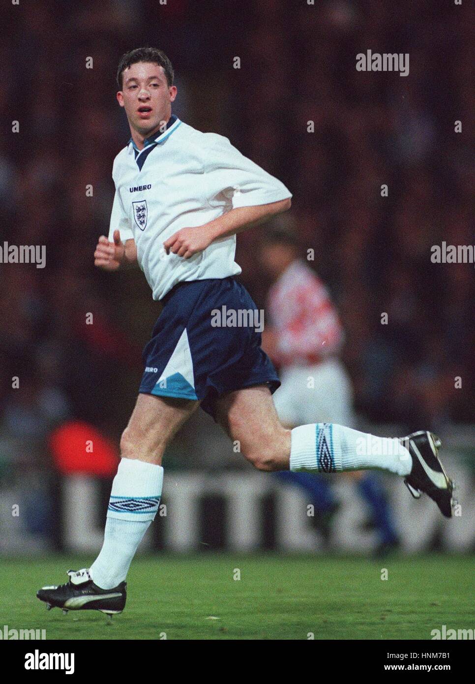 ROBBIE FOWLER ENGLAND & LIVERPOOL FC 29 April 1996 Stock Photo - Alamy
