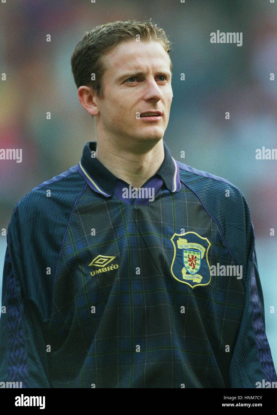 KEVIN GALLACHER SCOTLAND & BLACKBURN ROVERS FC 30 April 1996 Stock ...