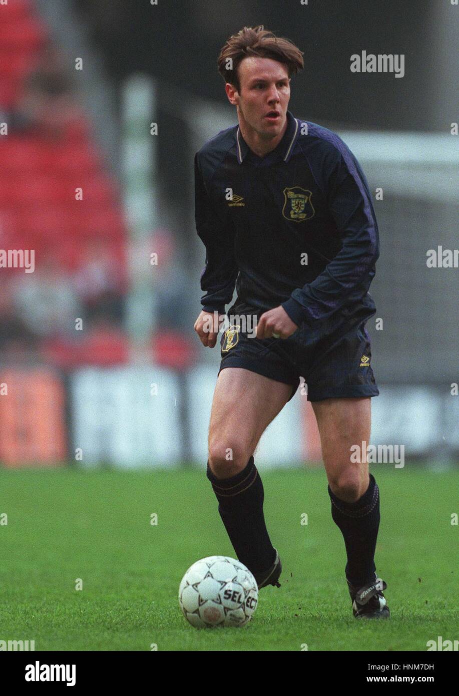 CRAIG BURLEY SCOTLAND & CHELSEA FC 30 April 1996 Stock Photo - Alamy
