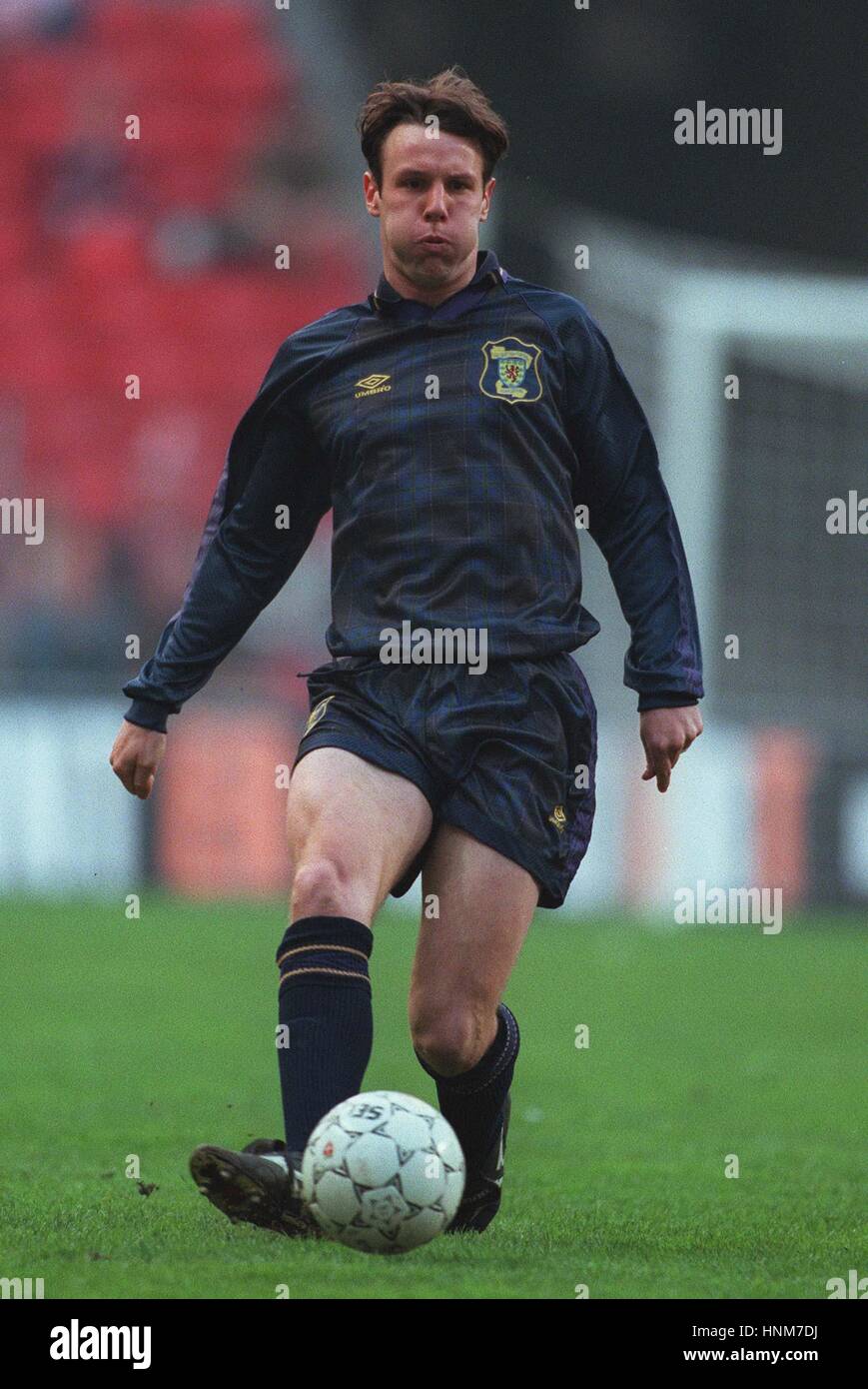 CRAIG BURLEY SCOTLAND & CHELSEA FC 30 April 1996 Stock Photo - Alamy