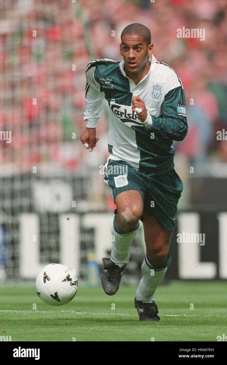 PHIL BABB LIVERPOOL FC 28 May 1996 Stock Photo - Alamy