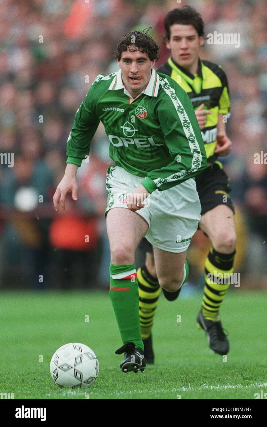 MARK KENNEDY EIRE & LIVERPOOL FC 04 June 1996 Stock Photo - Alamy