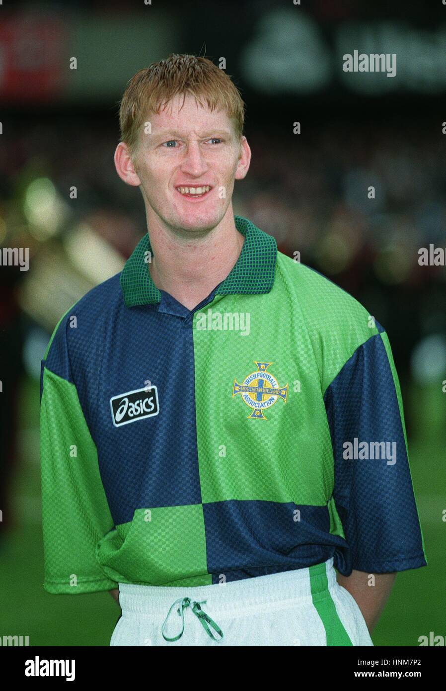 STEVE LOMAS NORTHERN IRELAND & MANCHESTER 06 June 1996 Stock Photo - Alamy