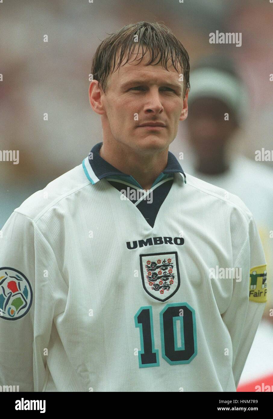 TEDDY SHERINGHAM ENGLAND & TOTTENHAM HOTSPUR FC 08 June 1996 Stock ...
