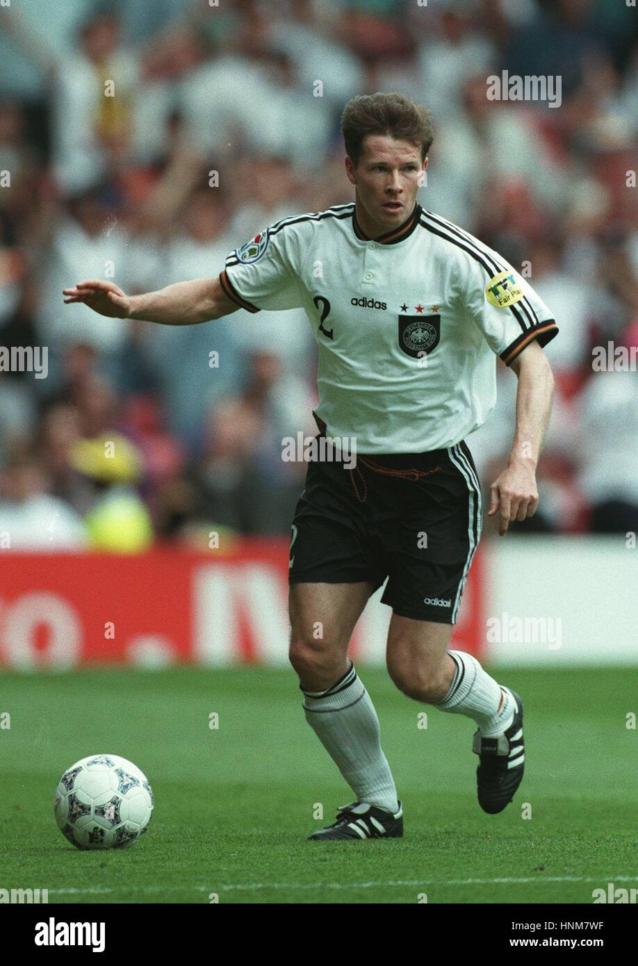 STEFAN REUTER GERMANY & BORUSSIA DORTMUND 13 June 1996 Stock Photo - Alamy