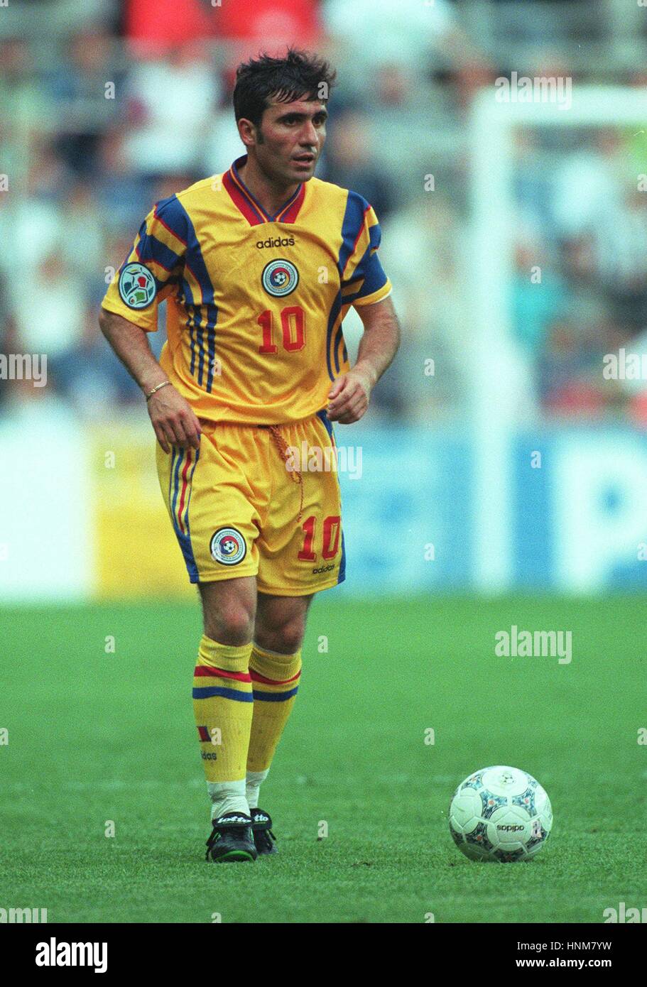 GHEORGHE HAGI ROMANIA & BARCELONA FC 13 June 1996 Stock Photo - Alamy