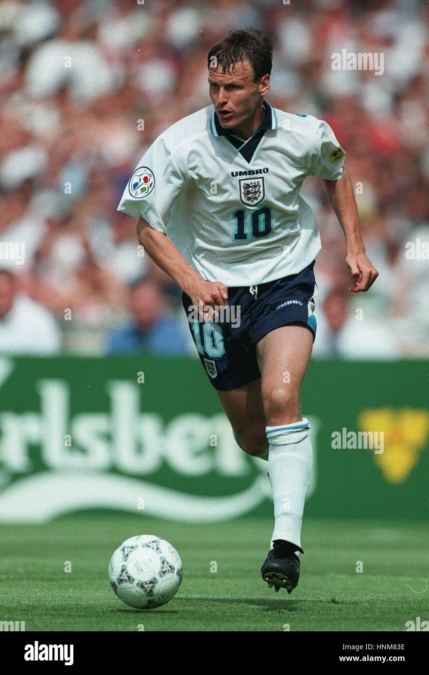 TEDDY SHERINGHAM ENGLAND & TOTTENHAM HOTSPUR FC 17 June 1996 Stock ...