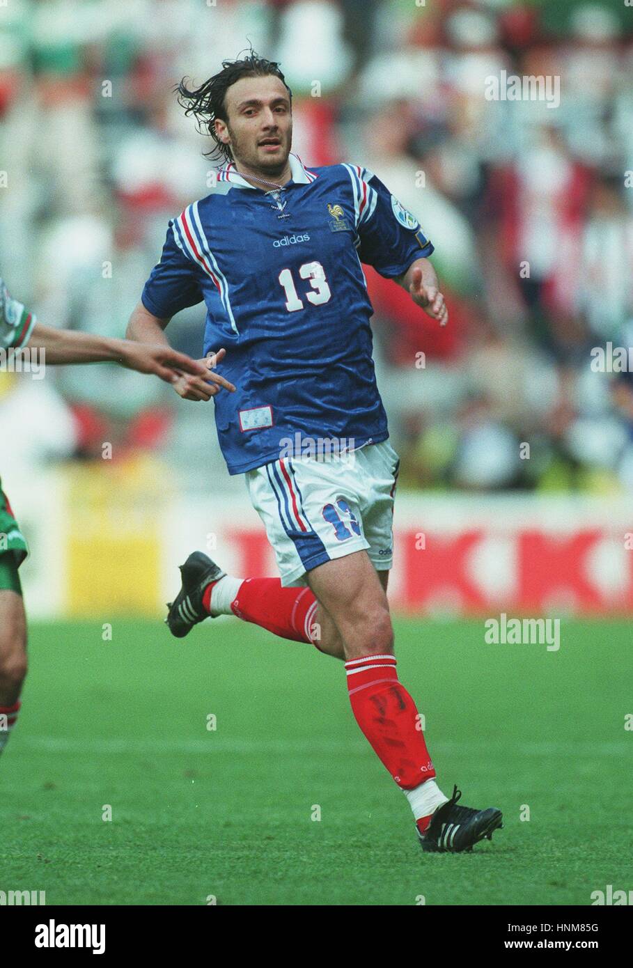 CHRISTOPHE DUGARRY FRANCE & BORDEAUX 19 June 1996 Stock Photo - Alamy