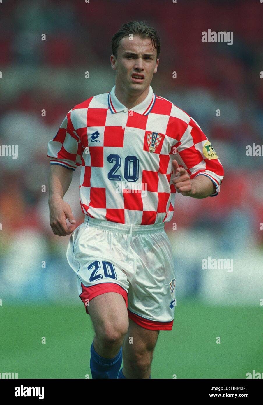 DARIO SIMIC CROATIA & CROATIA ZAGREB FC 20 June 1996 Stock Photo - Alamy