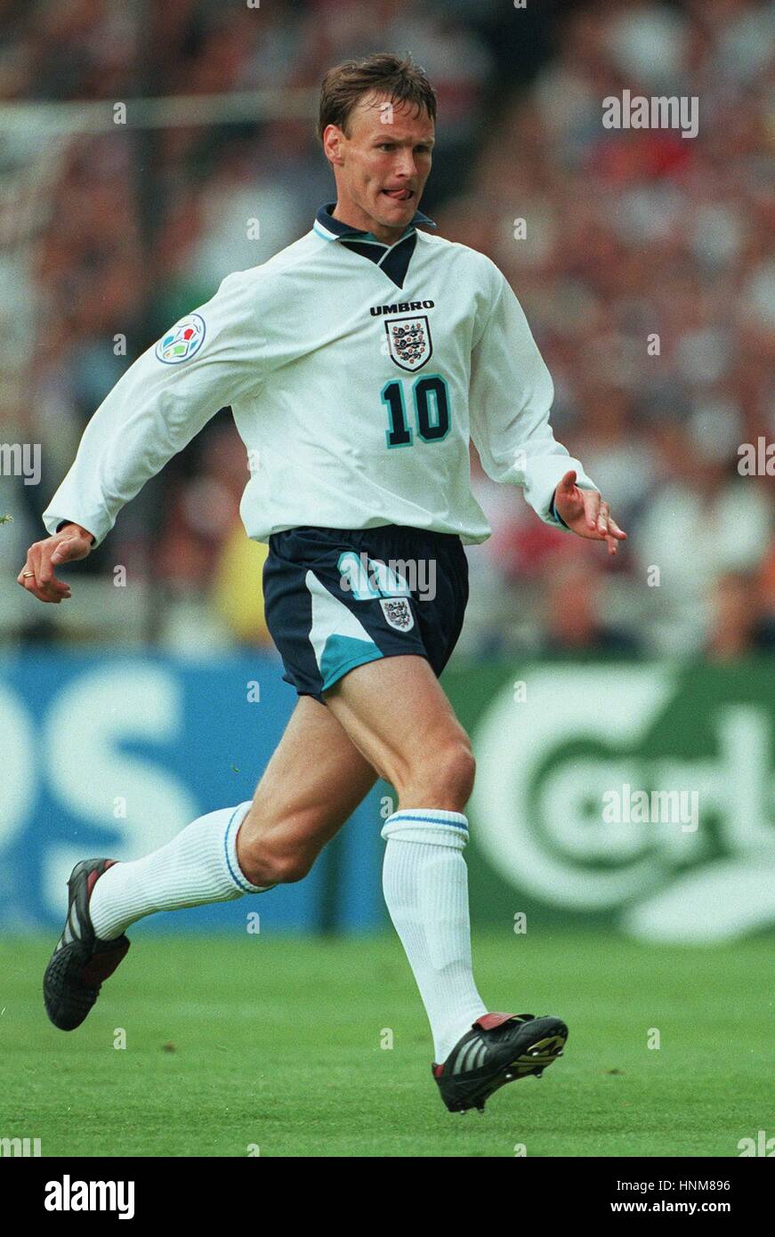 TEDDY SHERINGHAM ENGLAND & TOTTENHAM HOTSPUR FC 24 June 1996 Stock ...