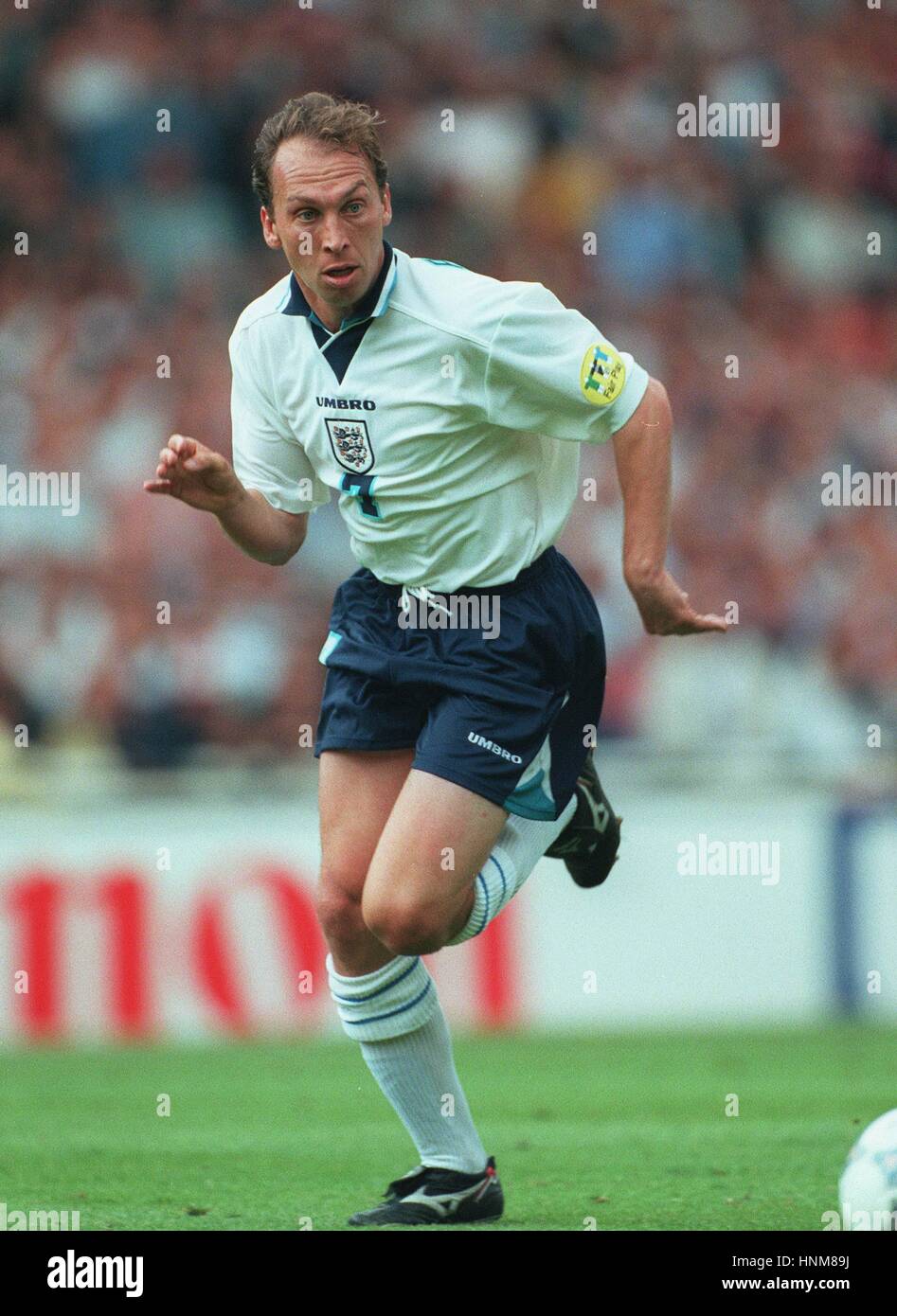 DAVID PLATT ENGLAND & ARSENAL FC 24 June 1996 Stock Photo - Alamy