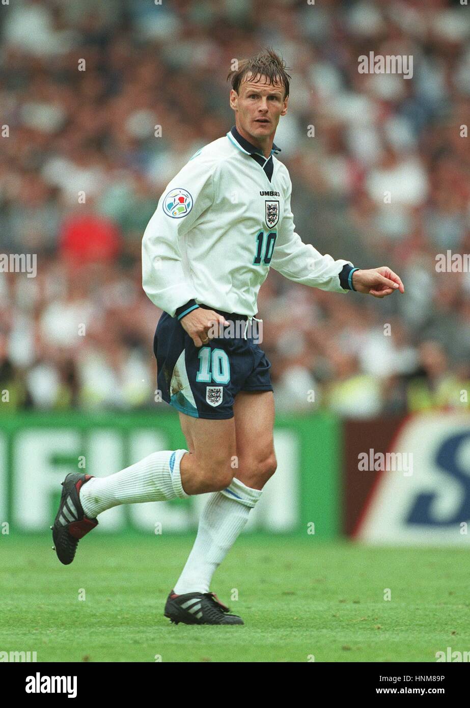TEDDY SHERINGHAM ENGLAND & TOTTENHAM HOTSPUR FC 24 June 1996 Stock ...