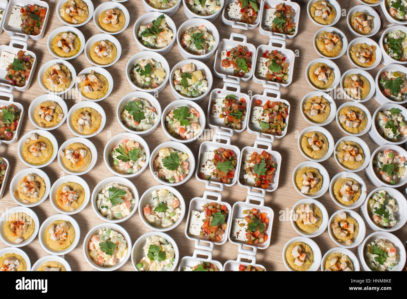 Small portions table hi-res stock photography and images - Alamy