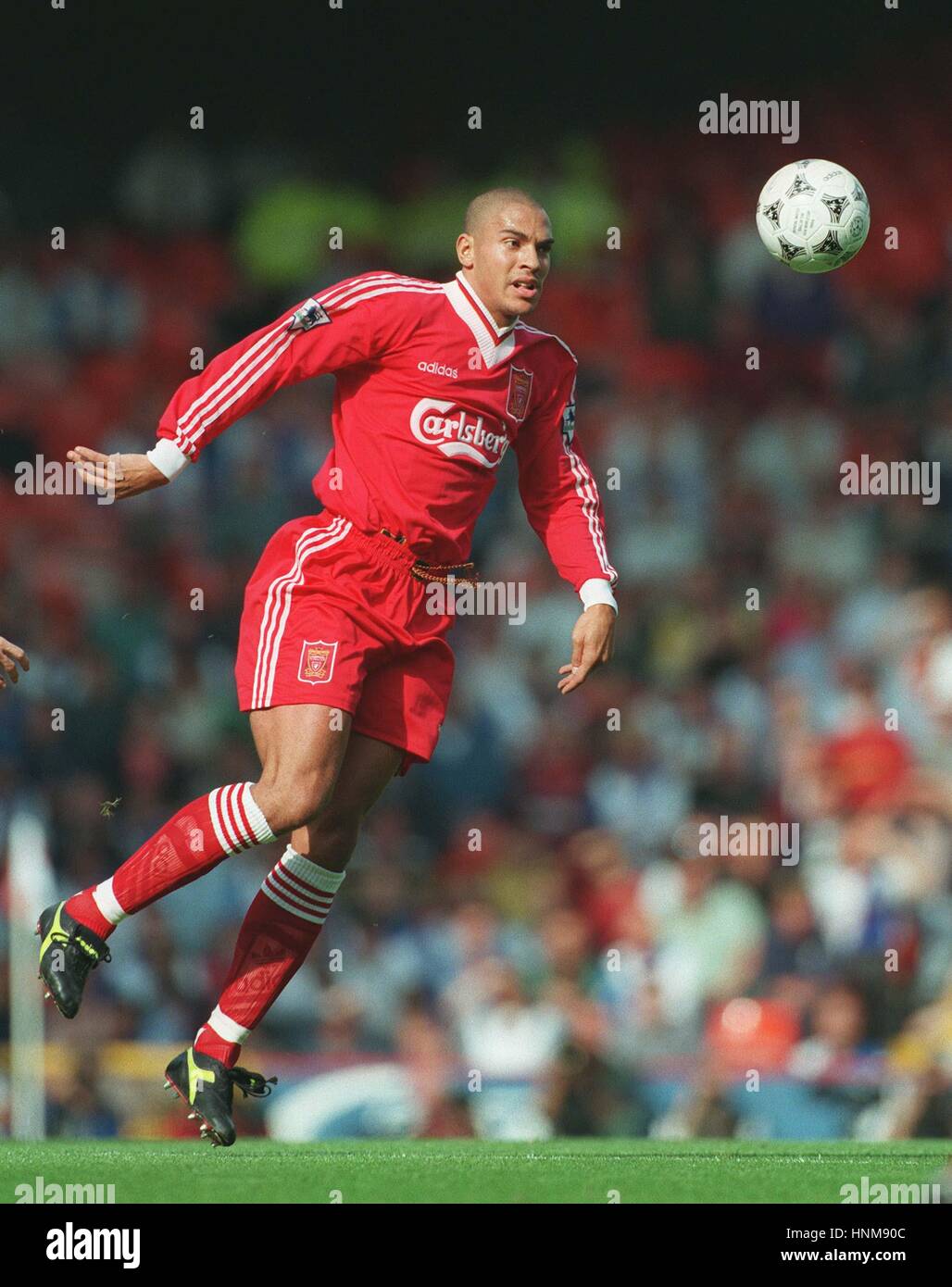 STAN COLLYMORE LIVERPOOL FC 28 September 1995 Stock Photo - Alamy