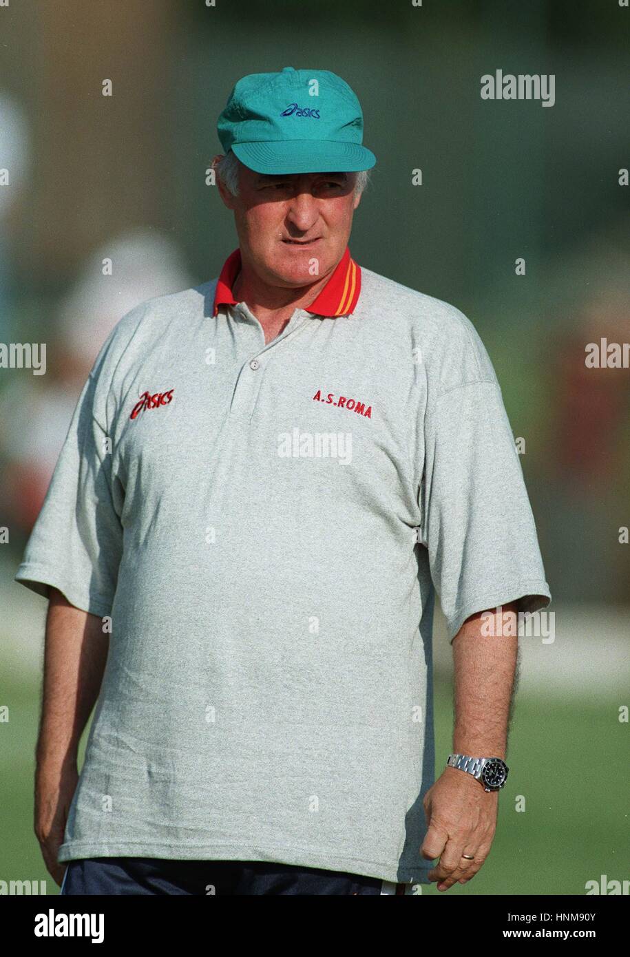 CARLO MAZZONE ROMA COACH 28 September 1995 Stock Photo - Alamy