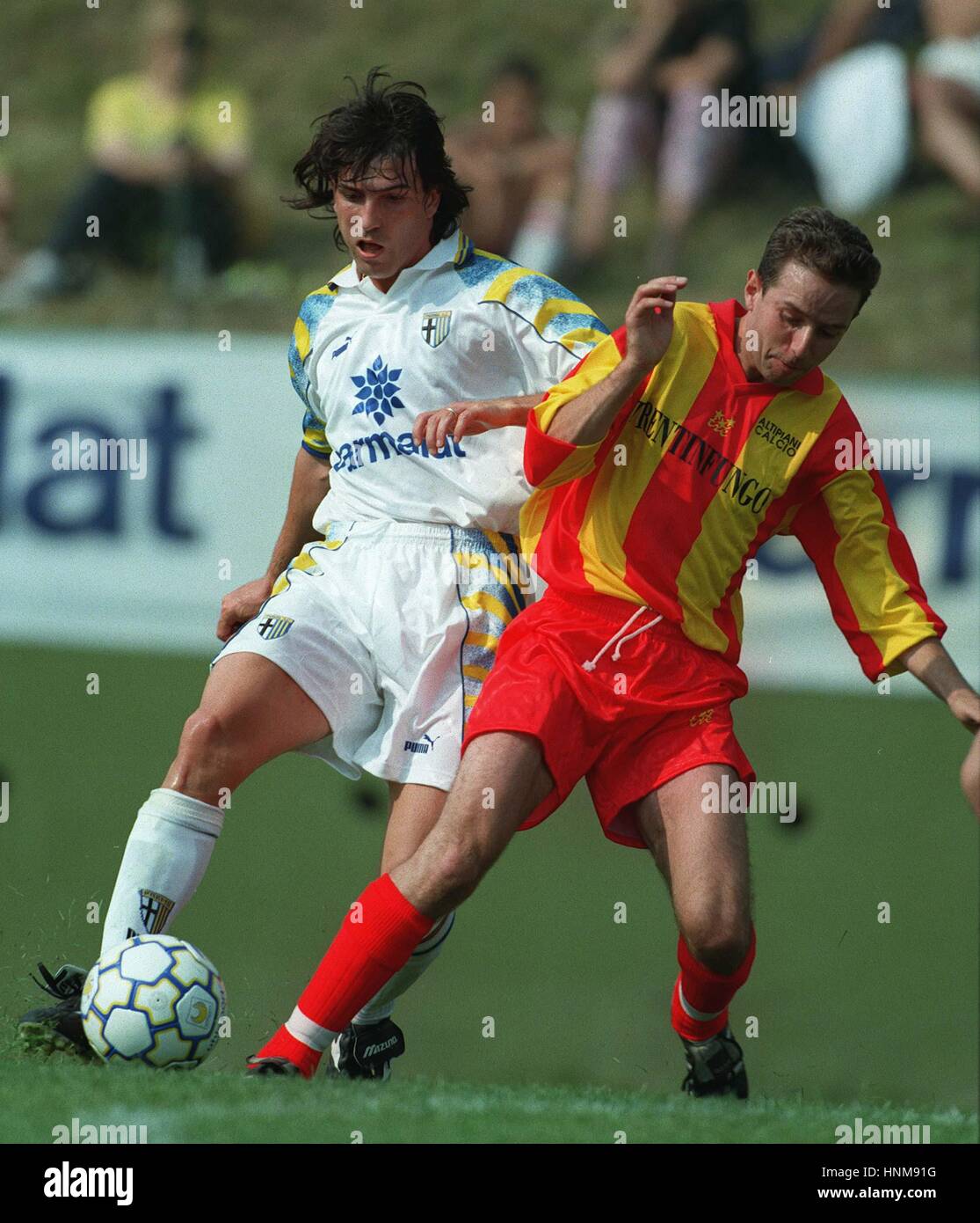 ALESSANDRO MELLI PARMA FC 29 September 1995 Stock Photo - Alamy