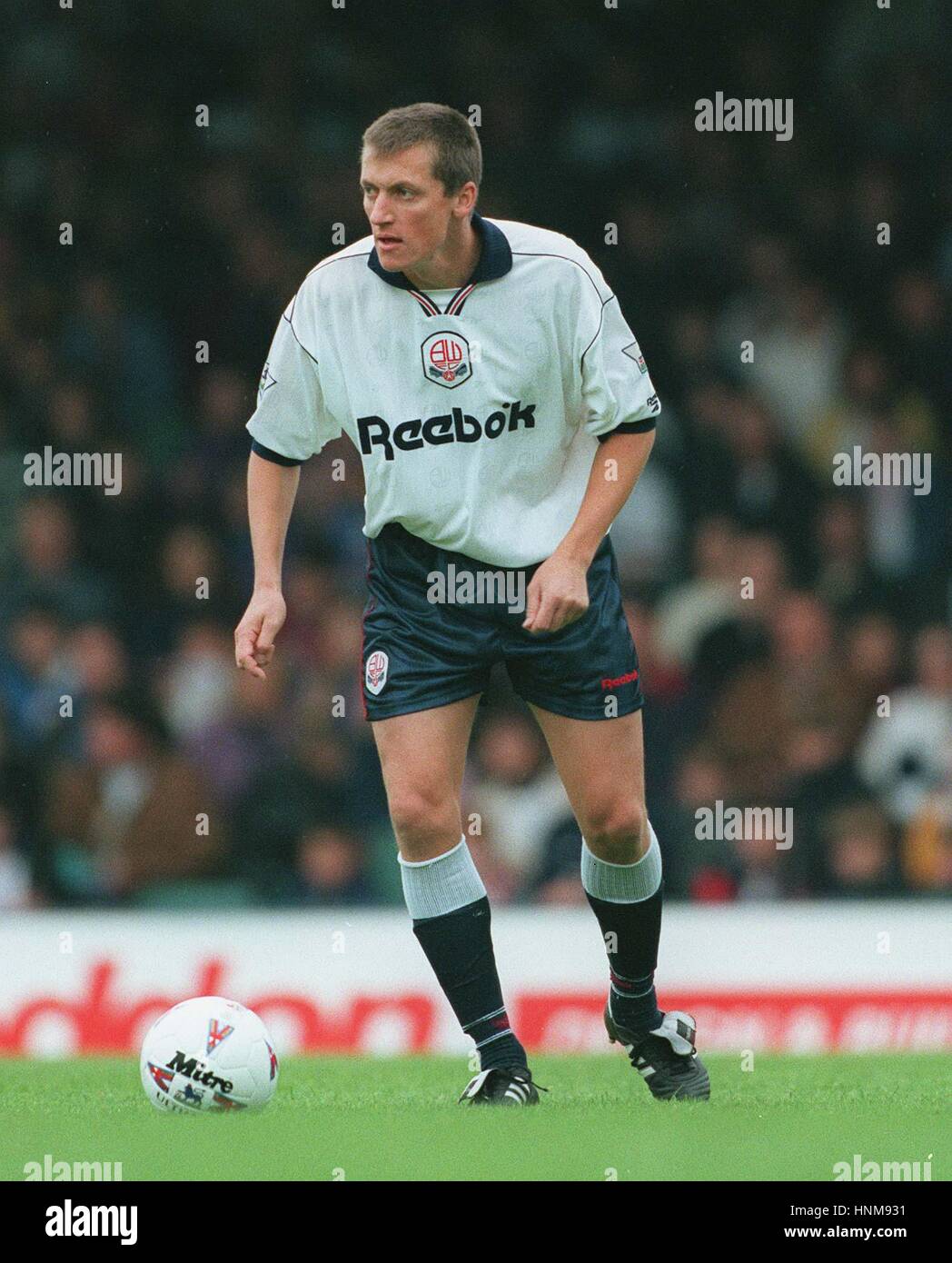 JIMMY PHILLIPS BOLTON WANDERERS FC 02 October 1995 Stock Photo - Alamy