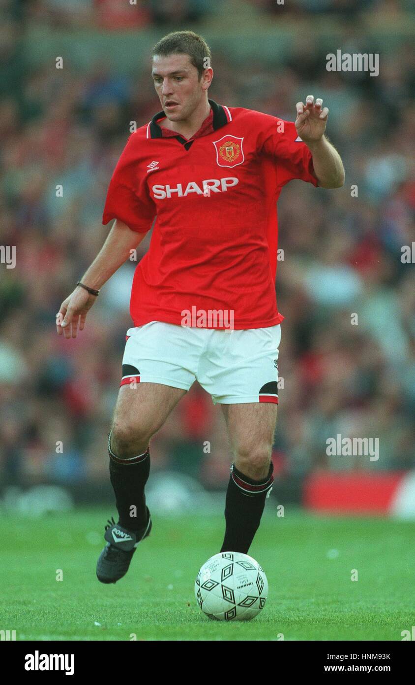 LEE SHARPE MANCHESTER UNITED FC 02 October 1995 Stock Photo - Alamy