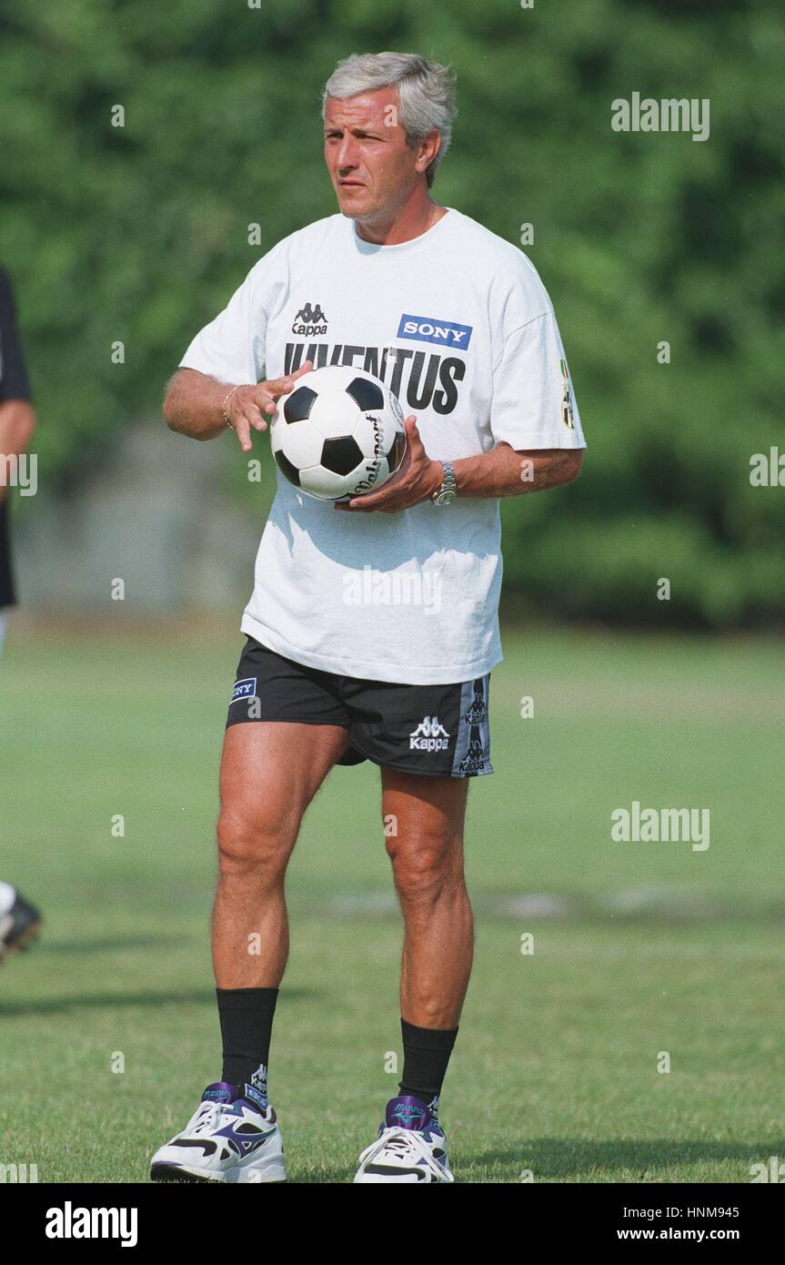 MARCELLO LIPPI JUVENTUS FC COACH 03 October 1995 Stock Photo - Alamy