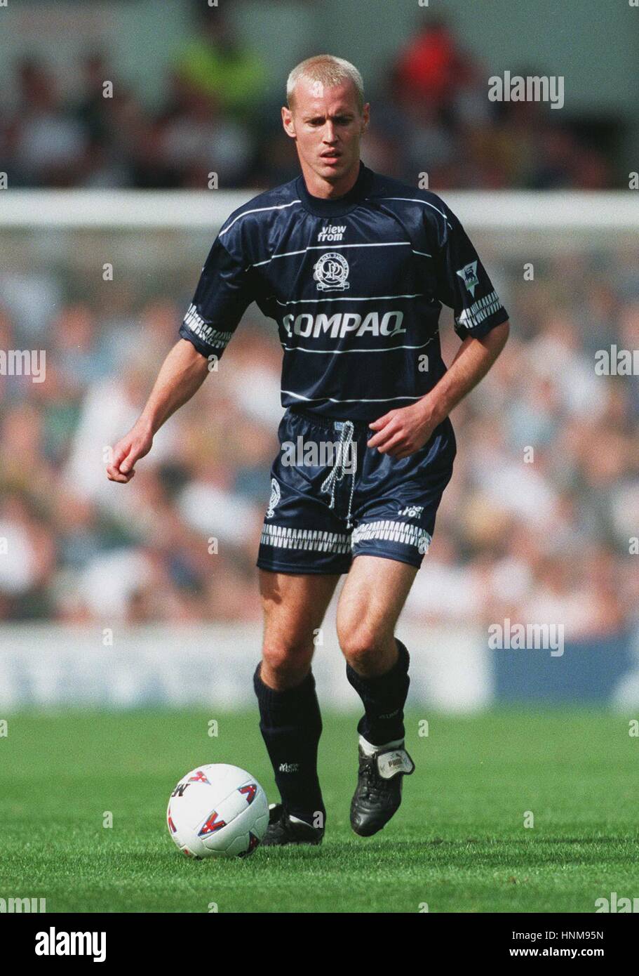 KARL READY QUEENS PARK RANGERS FC 06 October 1995 Stock Photo - Alamy