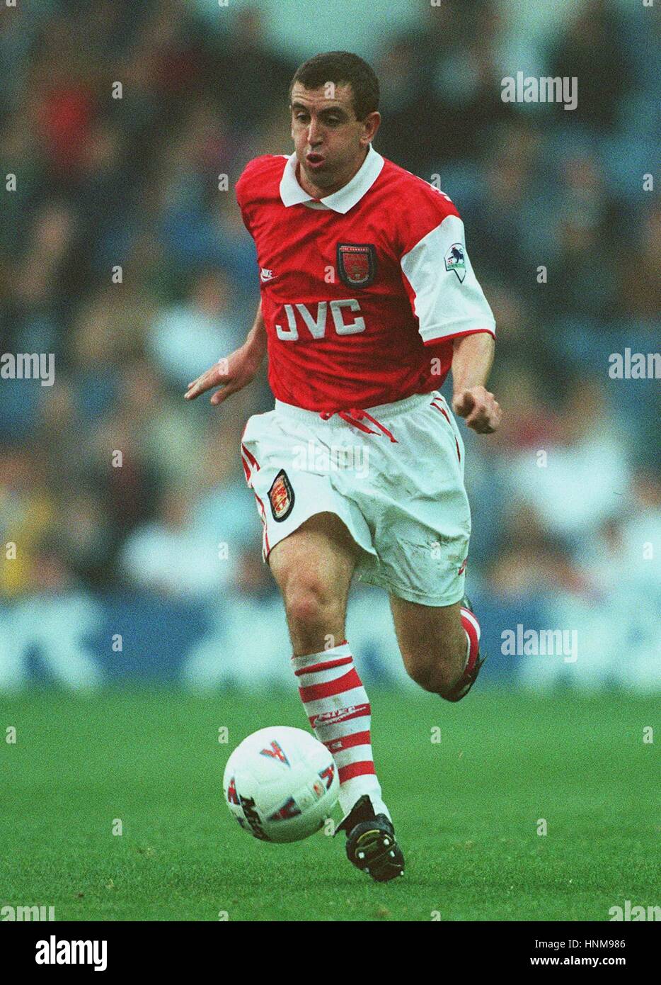 NIGEL WINTERBURN ARSENAL FC 16 October 1995 Stock Photo - Alamy
